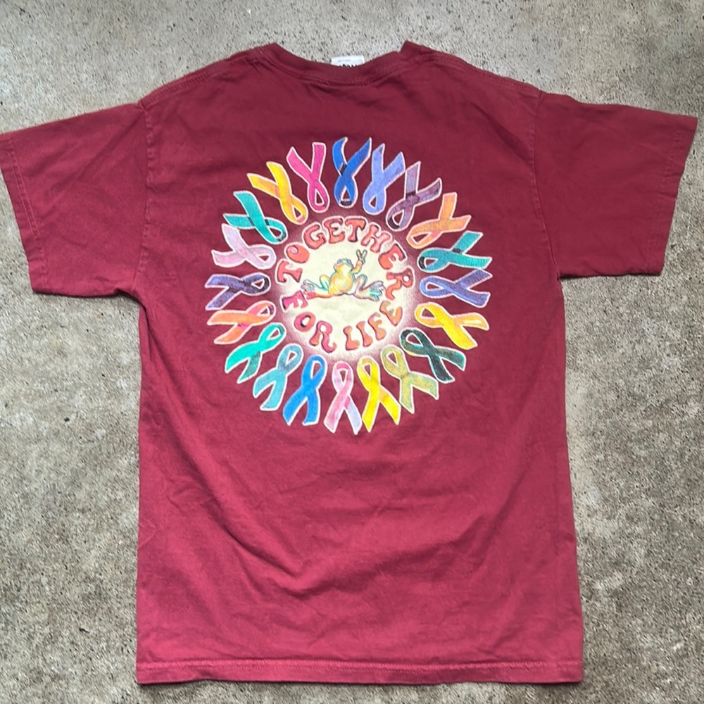 Peace Frogs Awareness Ribbons Together For Life Tee S… - Gem